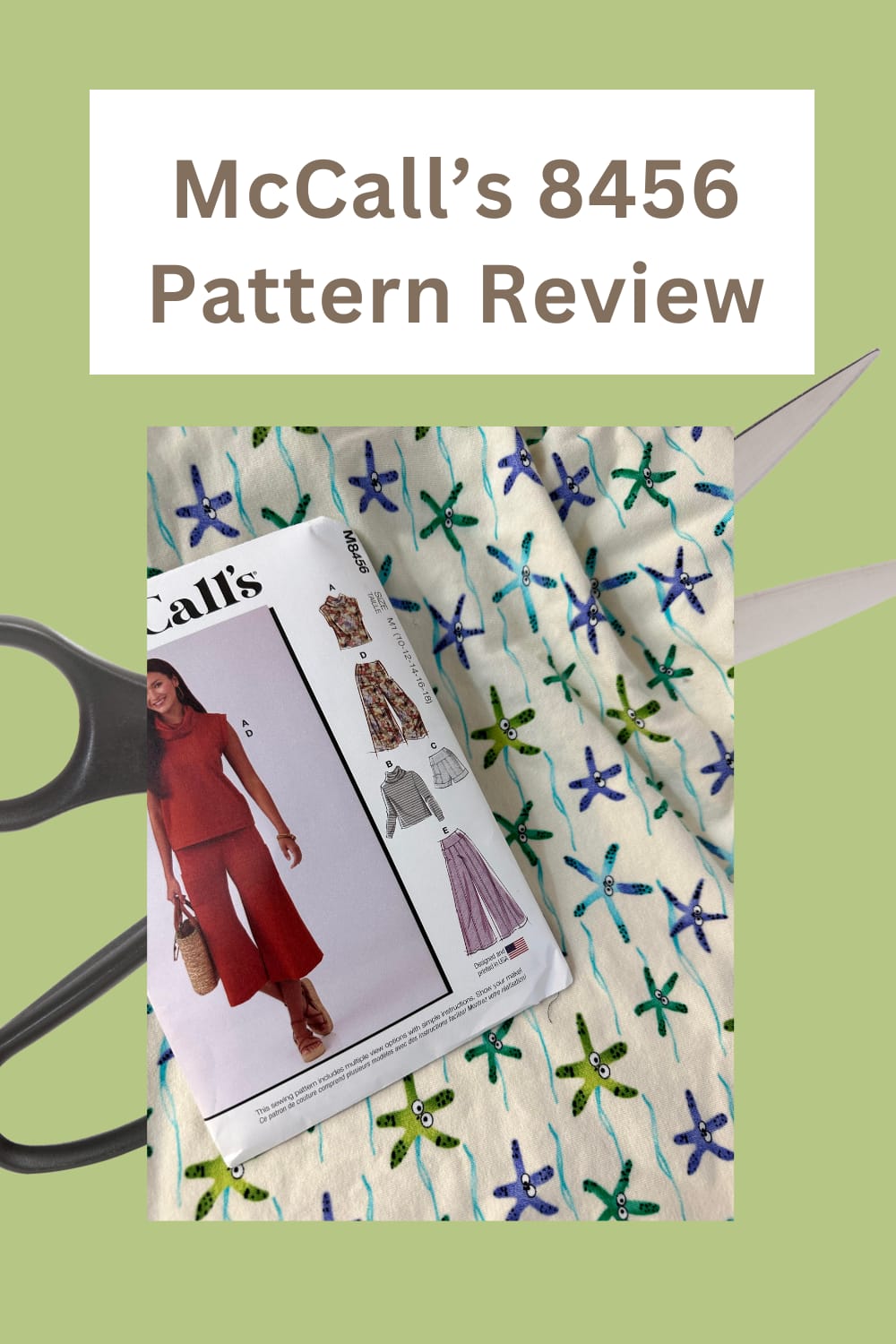 McCalls 8456 Pattern Review - Barrett's Custom Design